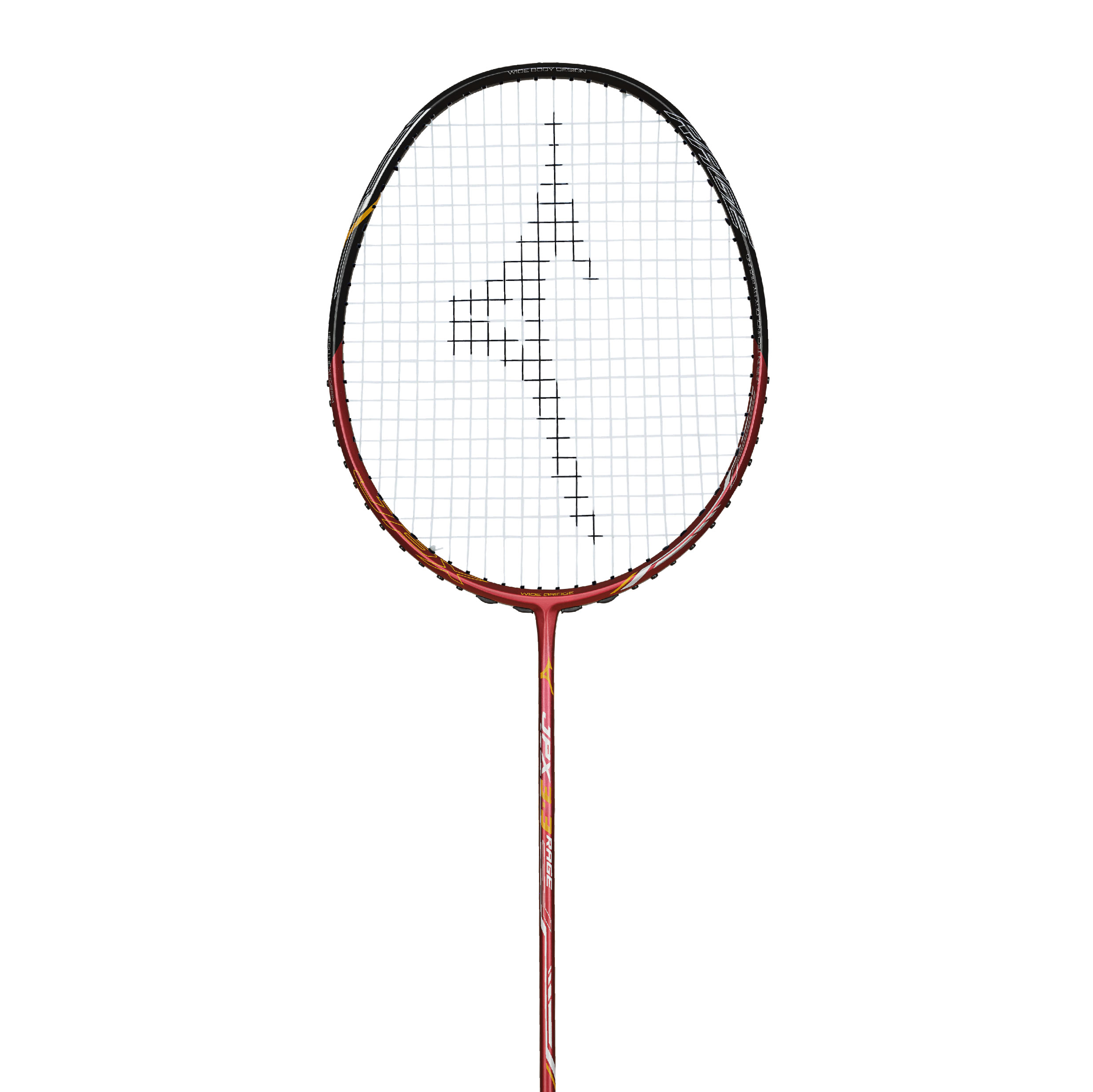 JPX 3.3 Rage Badminton Racket (Dark Ruby) | Apex Active