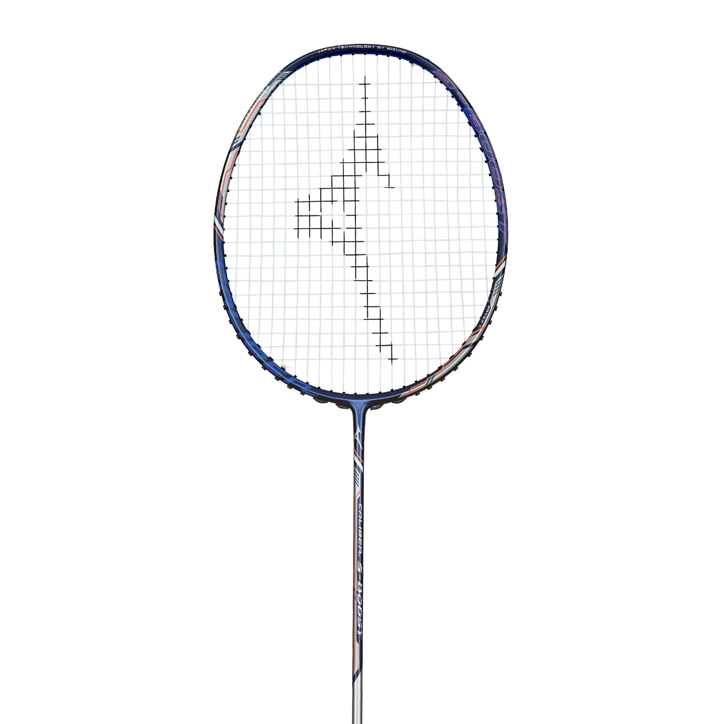 Caliber S-Boost Badminton Racket (Dark Blue) | Apex Active