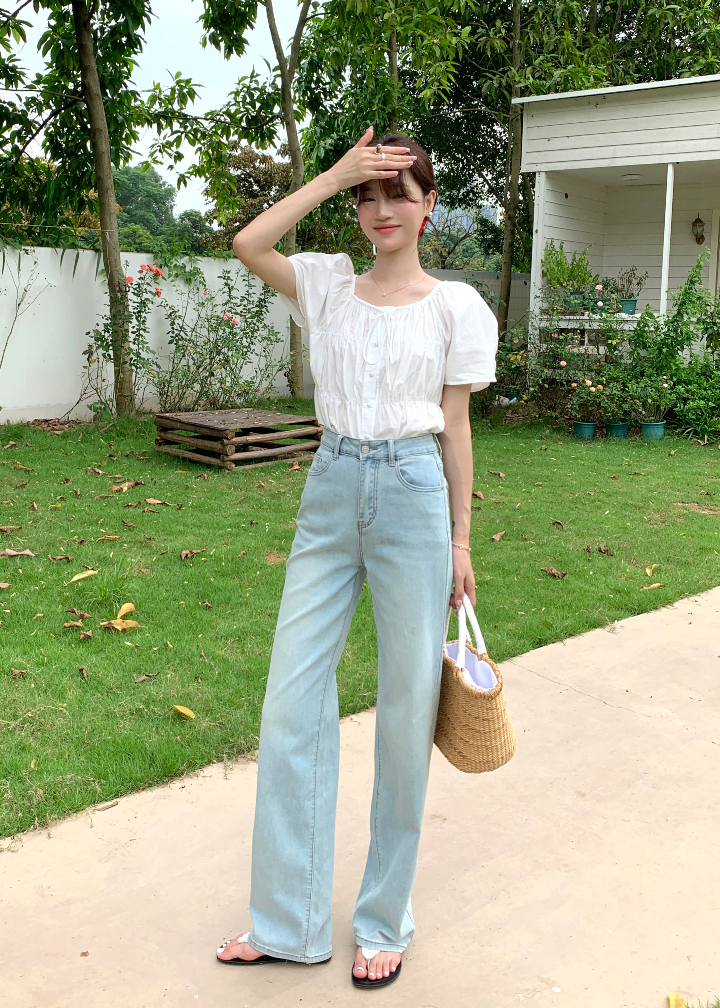 170CM All Day Comfy Denim Jeans | Minss