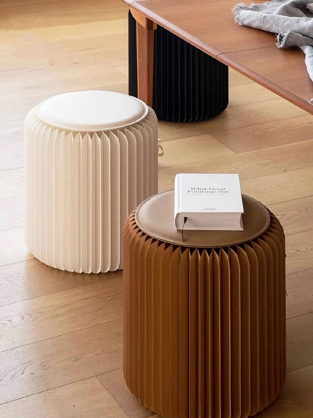 Dashiell Accordion Stool | The Happy Place