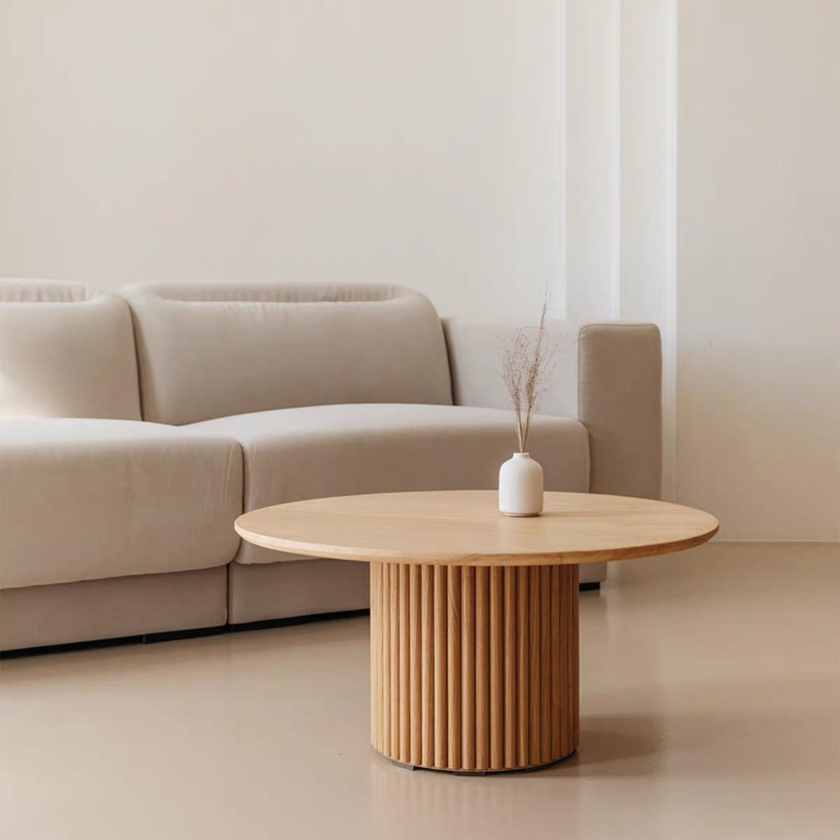 Clarity Fluted Table | The Happy Place