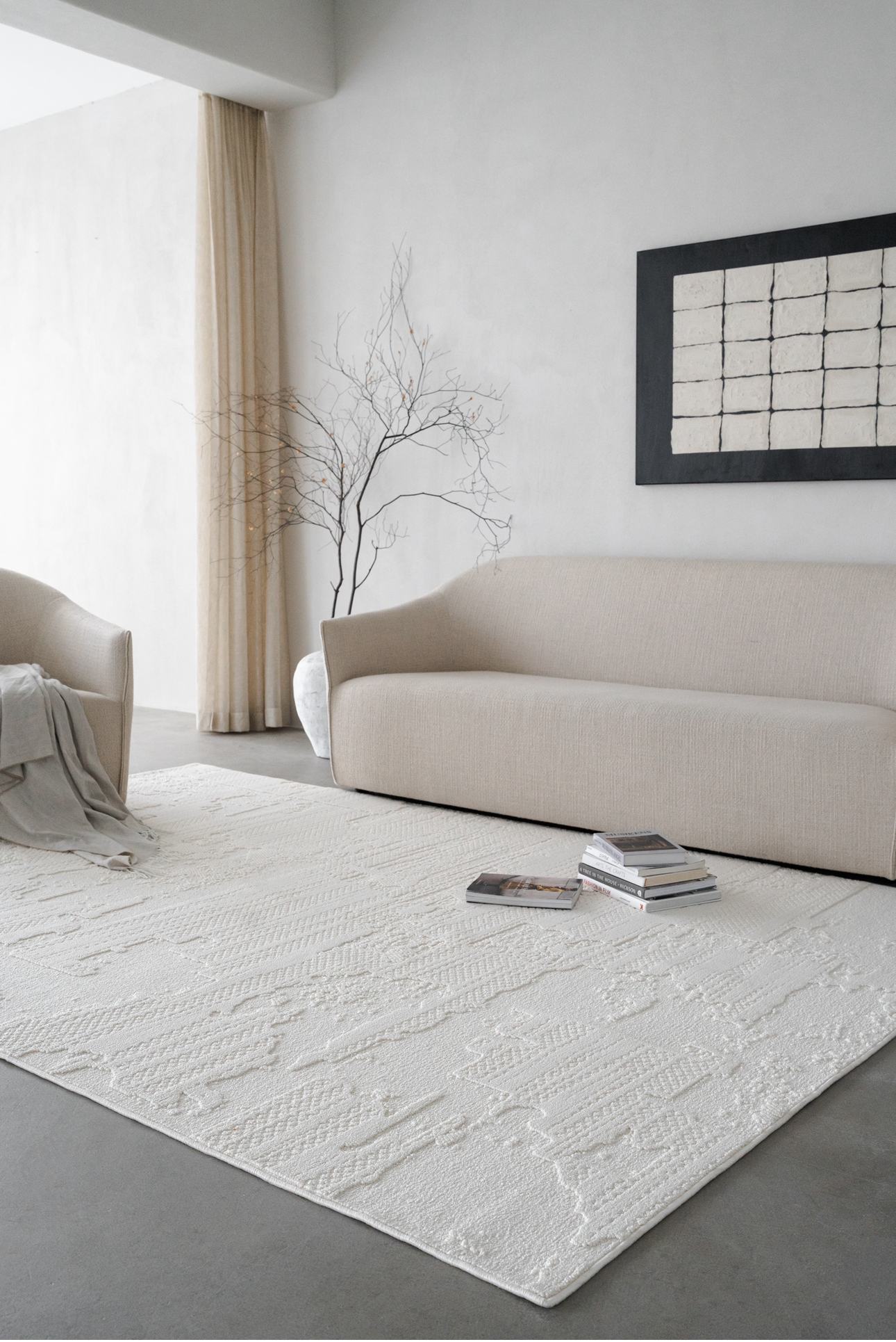 Renée Textured Rug | The Happy Place